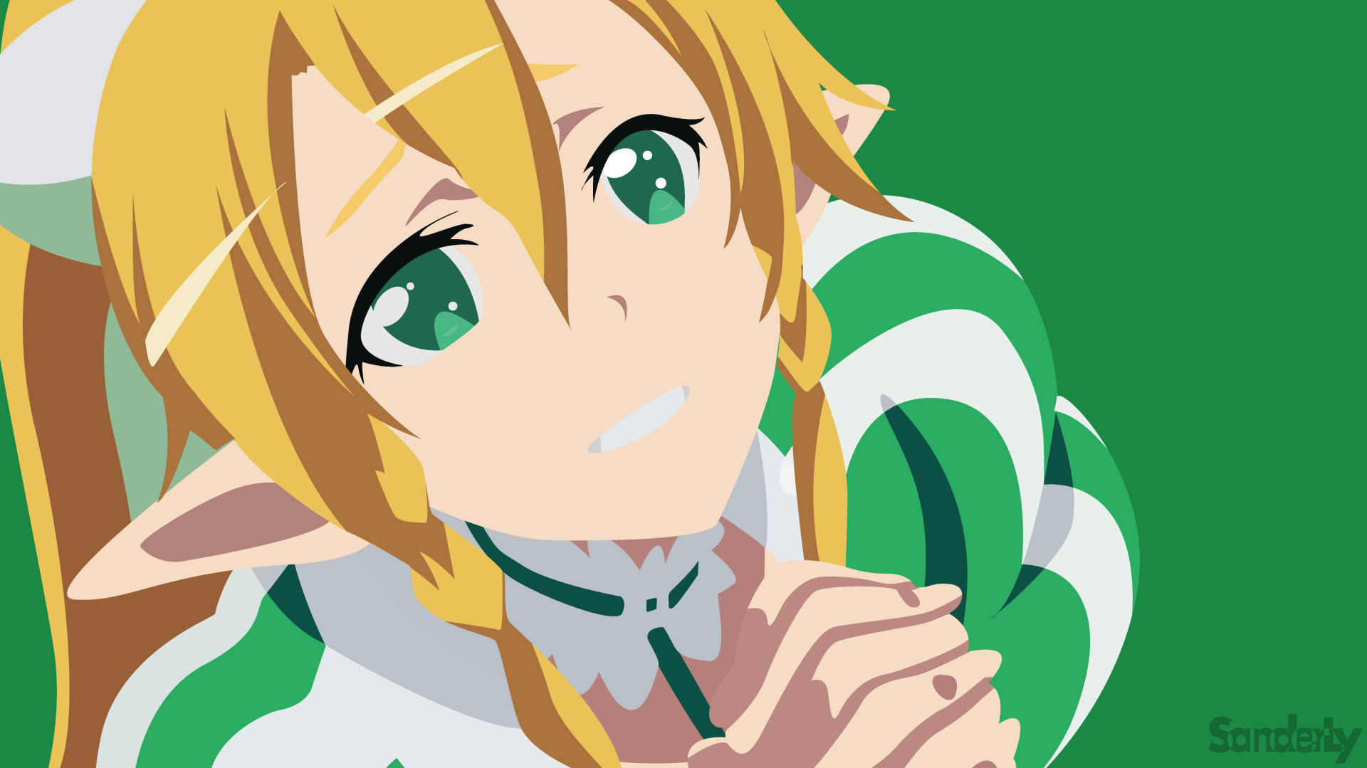 Download Minimalist Leafa (Sword Art Online) Suguha Kirigaya Anime ...