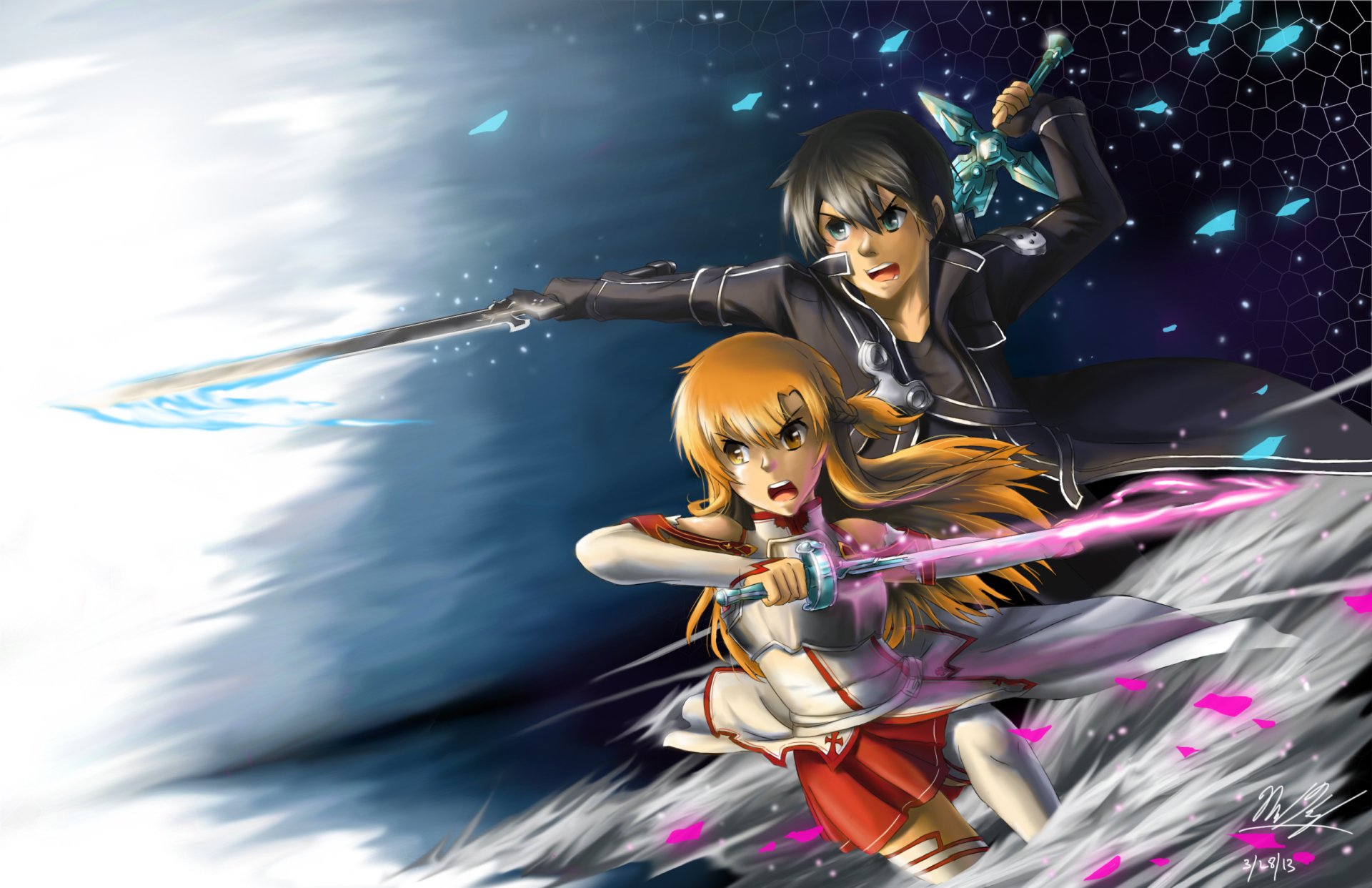 Sword Art Online Fanart Kirito