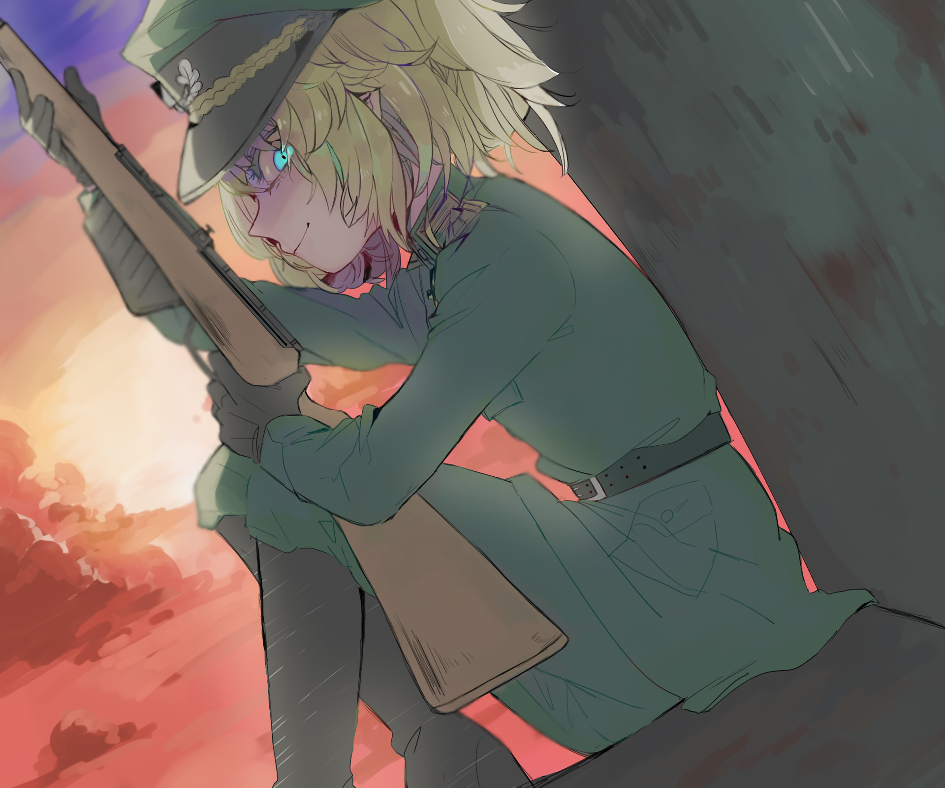 Anime Youjo Senki HD Wallpaper