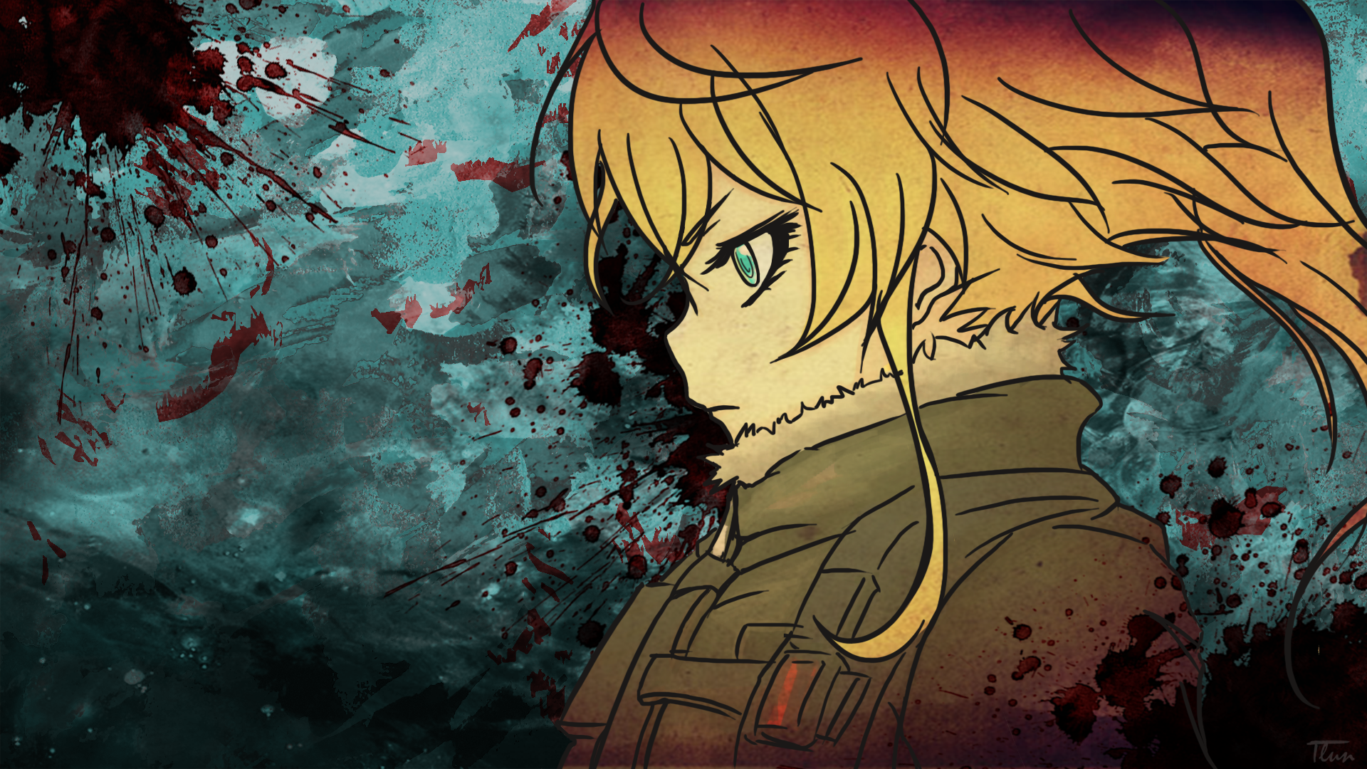 Tanya Degurechaff HD Anime Wallpaper | The Saga of Tanya the Evil ...