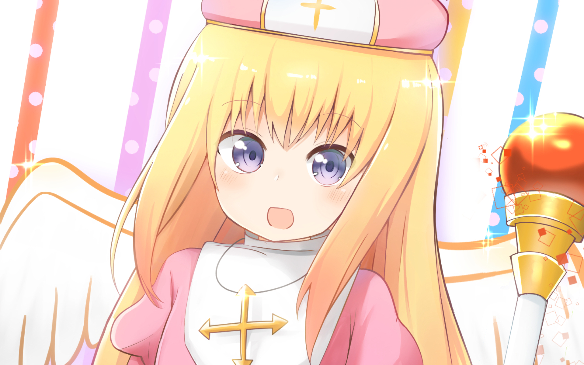 Gabriel Tenma White HD Wallpaper from Gabriel DropOut Anime