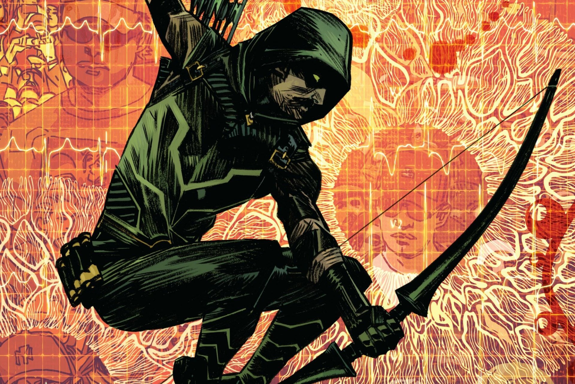 Download Comic Green Arrow HD Wallpaper