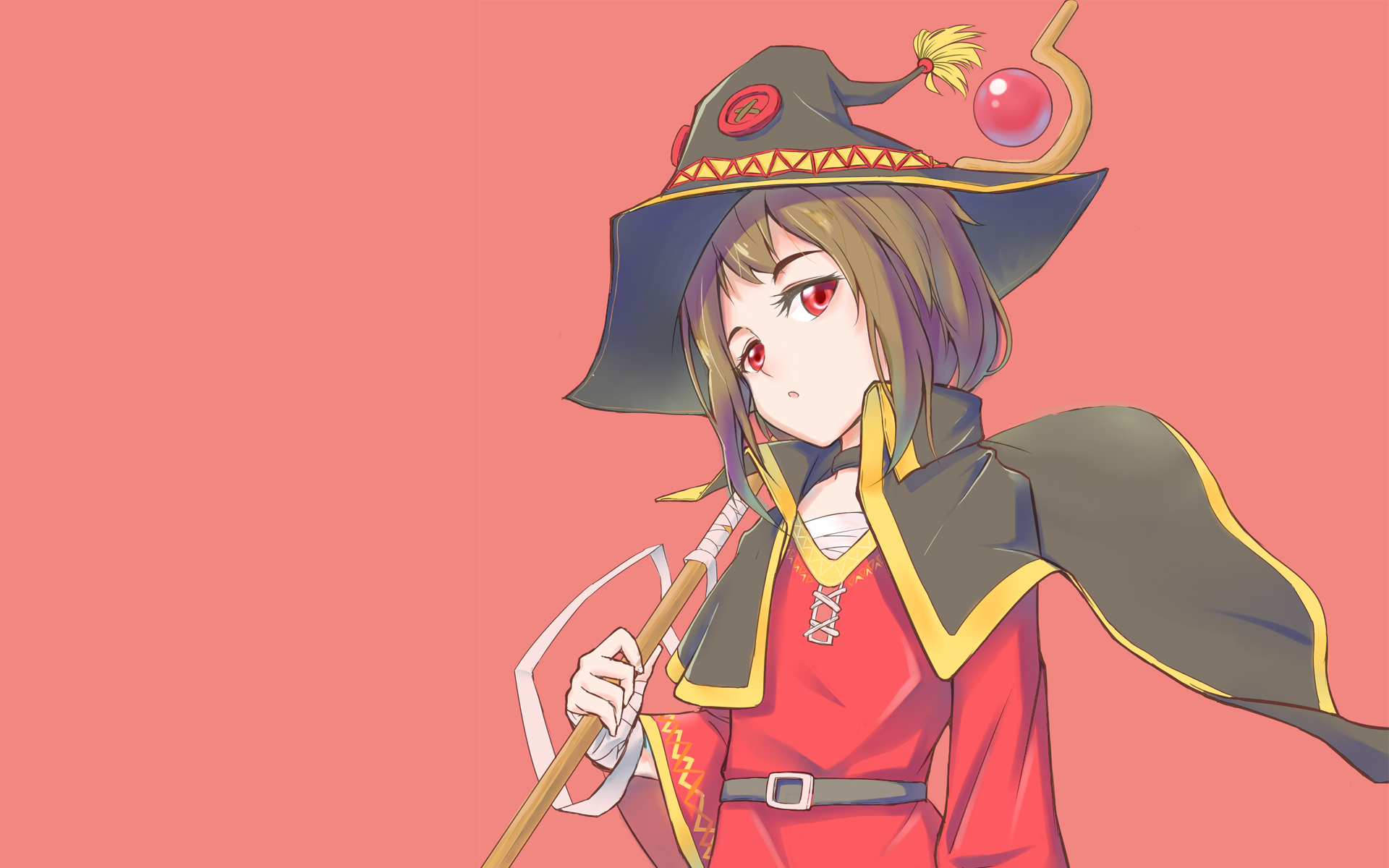 Megumin HD Wallpaper – KonoSuba’s Explosive Archwizard in Stunning ...