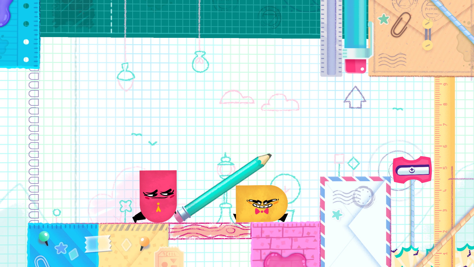 Video Game Snipperclips HD Wallpaper