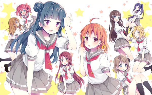 Download Hanamaru Kunikida Ruby Kurosawa Dia Kurosawa Riko Sakurauchi Chika Takami You Watanabe ...