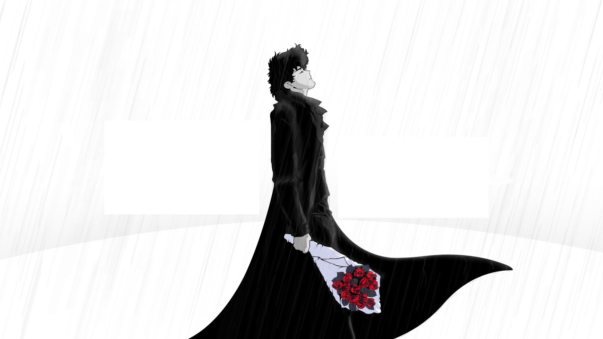 Cowboy Bebop HD: Stylish Anime Scene with Spike and Roses | 1920x1080 ...