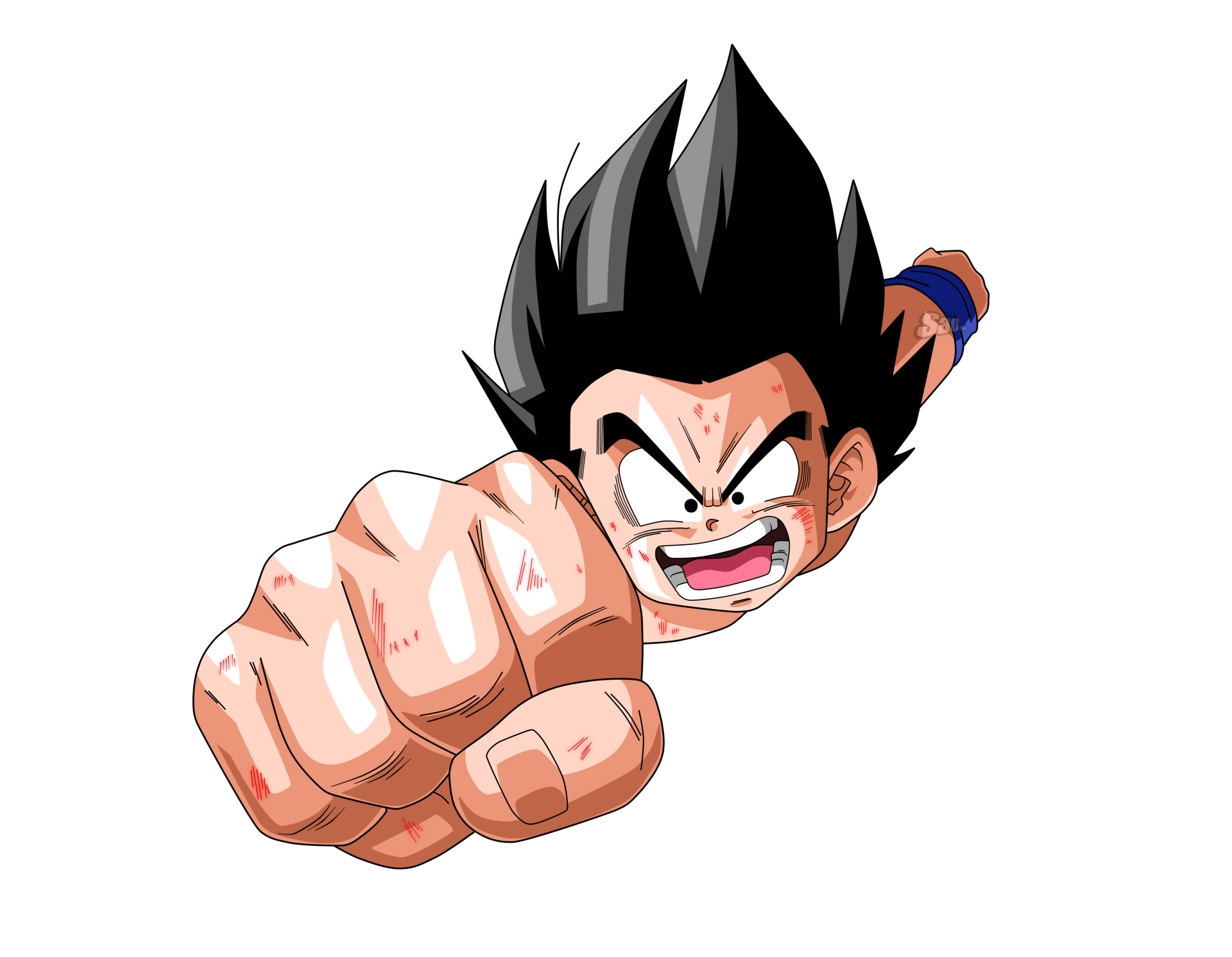 Dragon Ball Z Epic Punch – 4K Ultra HD Anime Wallpaper