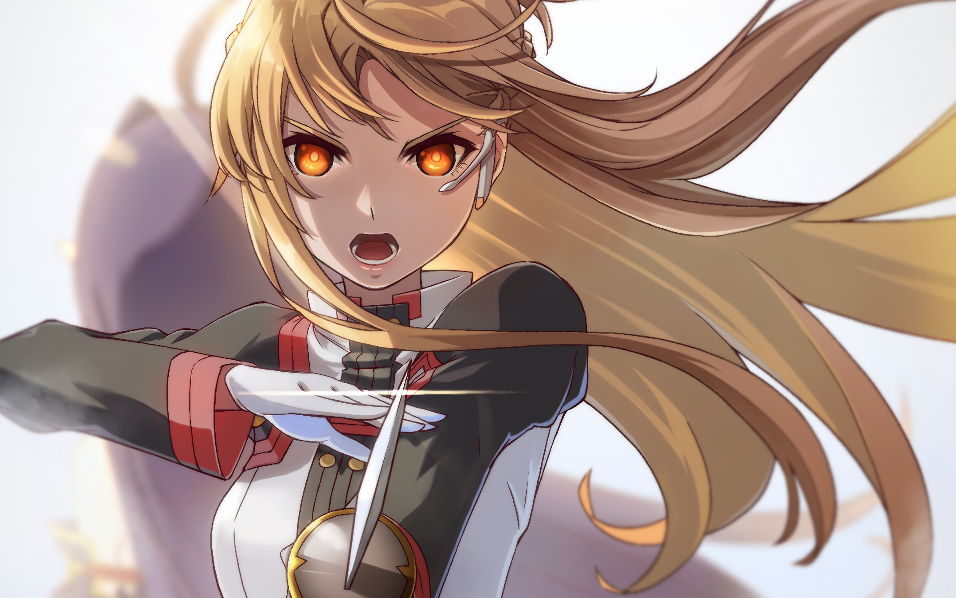 Asuna Yuuki in Action - Sword Art Online: Ordinal Scale HD Wallpaper ...
