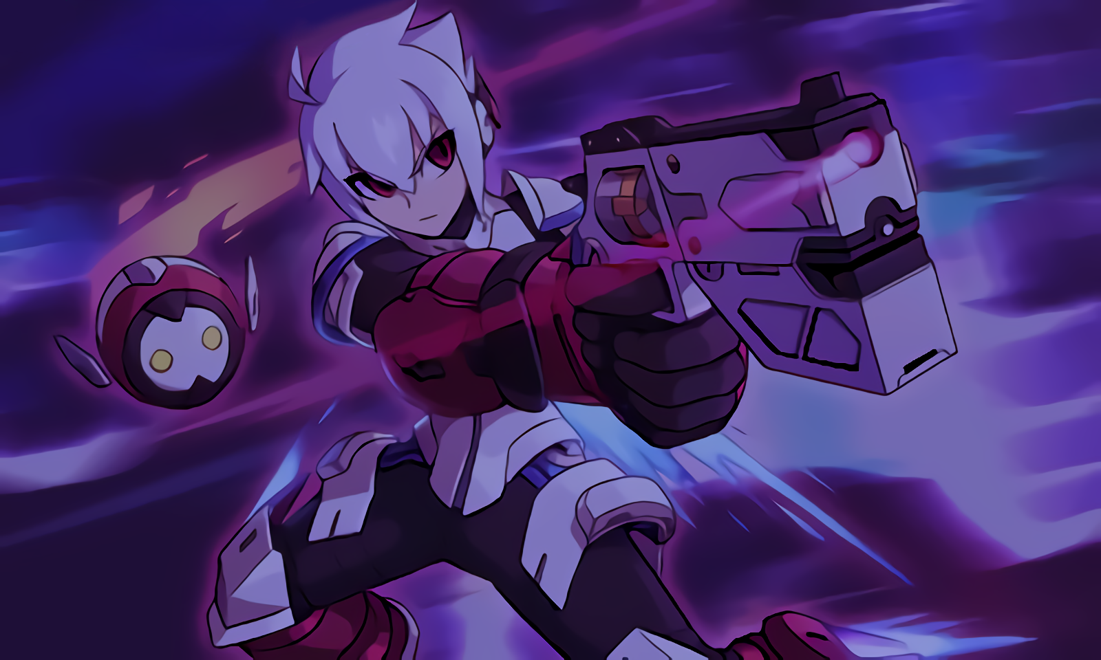 Azure Striker Gunvolt 2 - Red by Kaz_Kirigiri