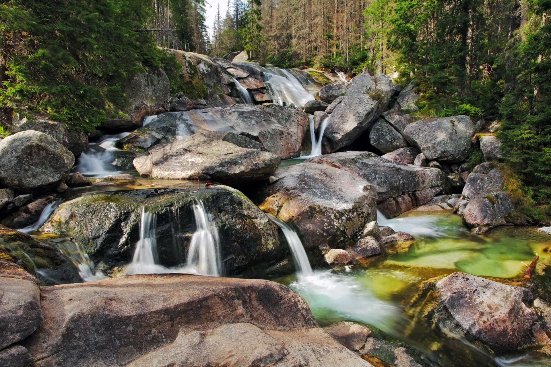 Download Nature Stream 4k Ultra HD Wallpaper