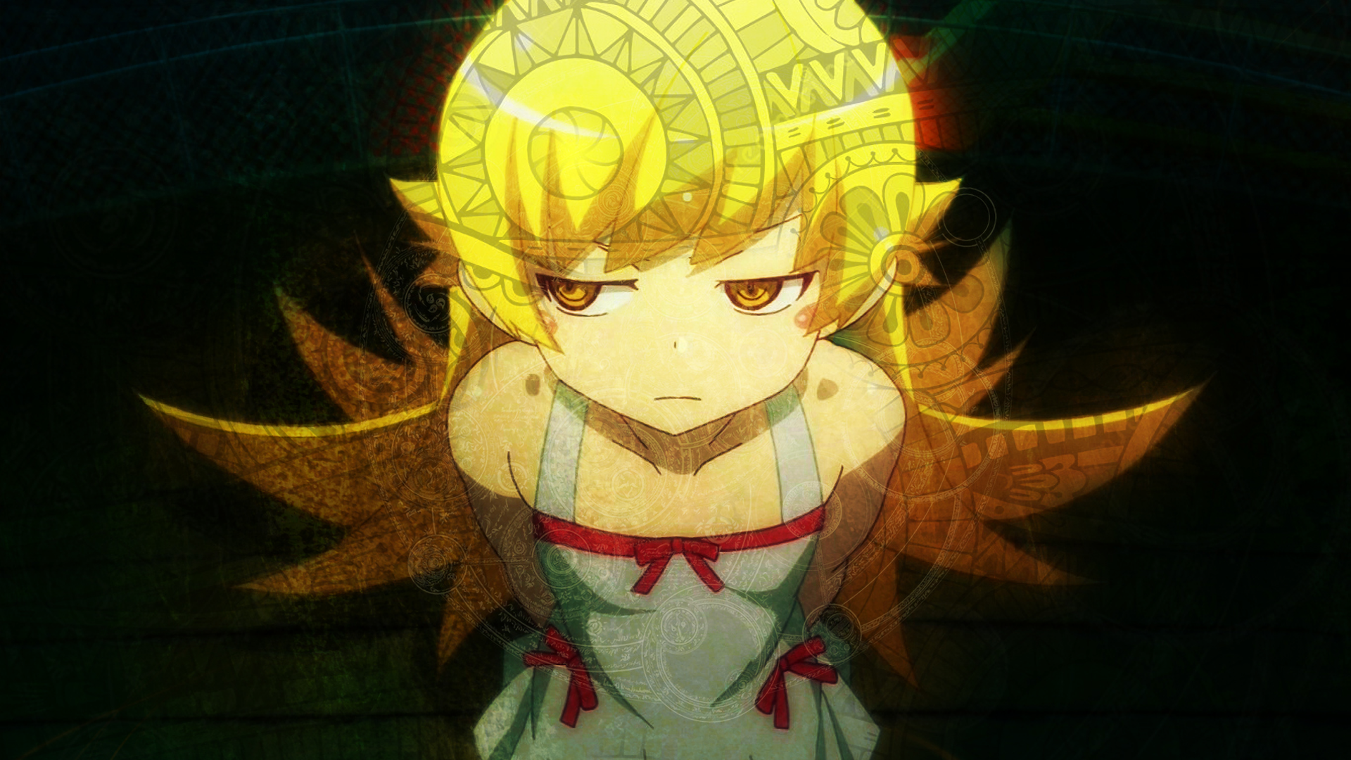 Shinobu Oshino HD Wallpaper – Iconic Anime Art from Monogatari Series