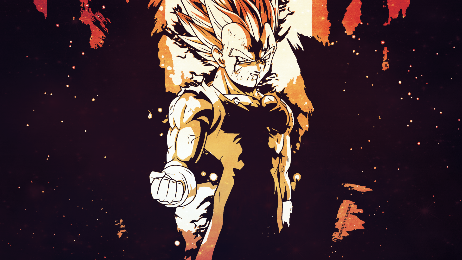 Epic Dragon Ball Z HD Anime Warrior Wallpaper | 2310x1300 | Wallpaper Abyss