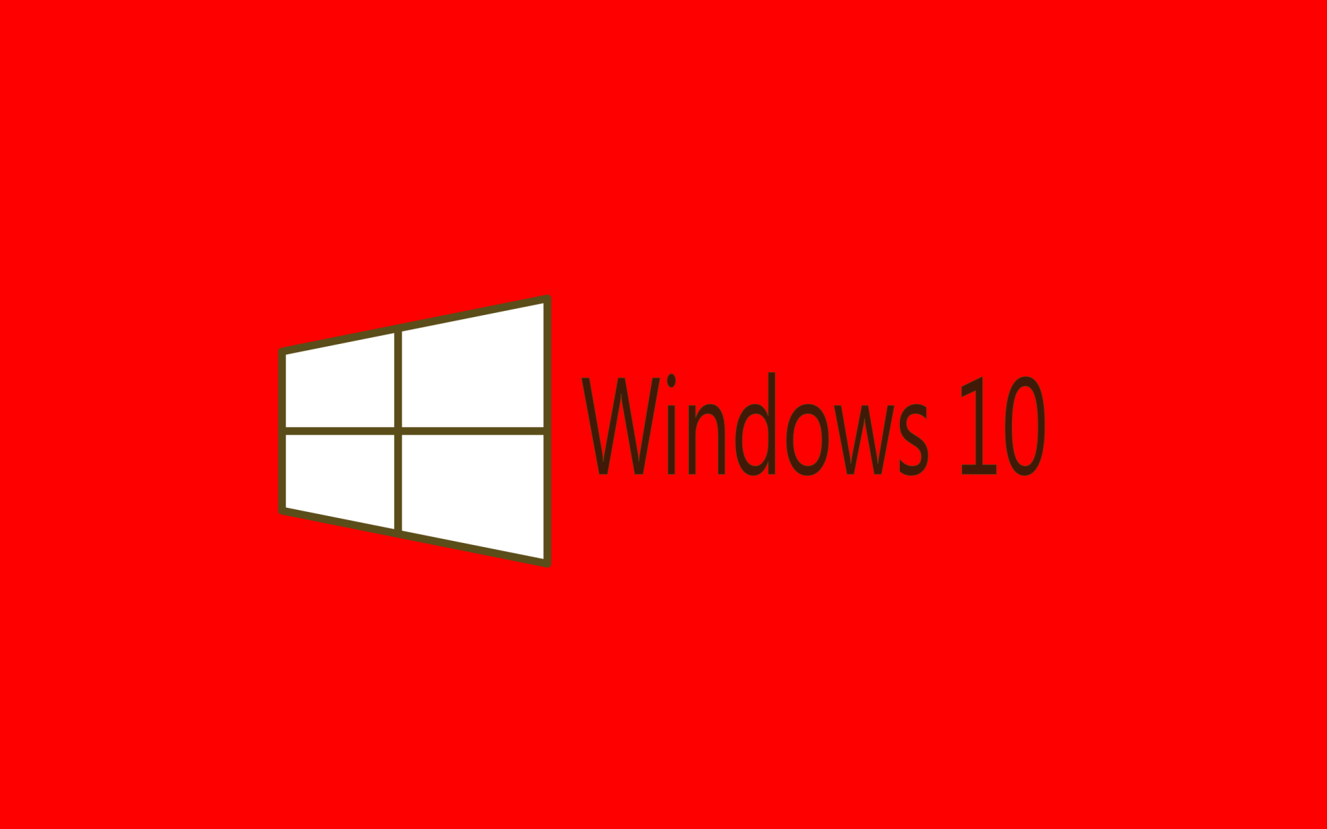 Windows10 Red by SaidKocdemir
