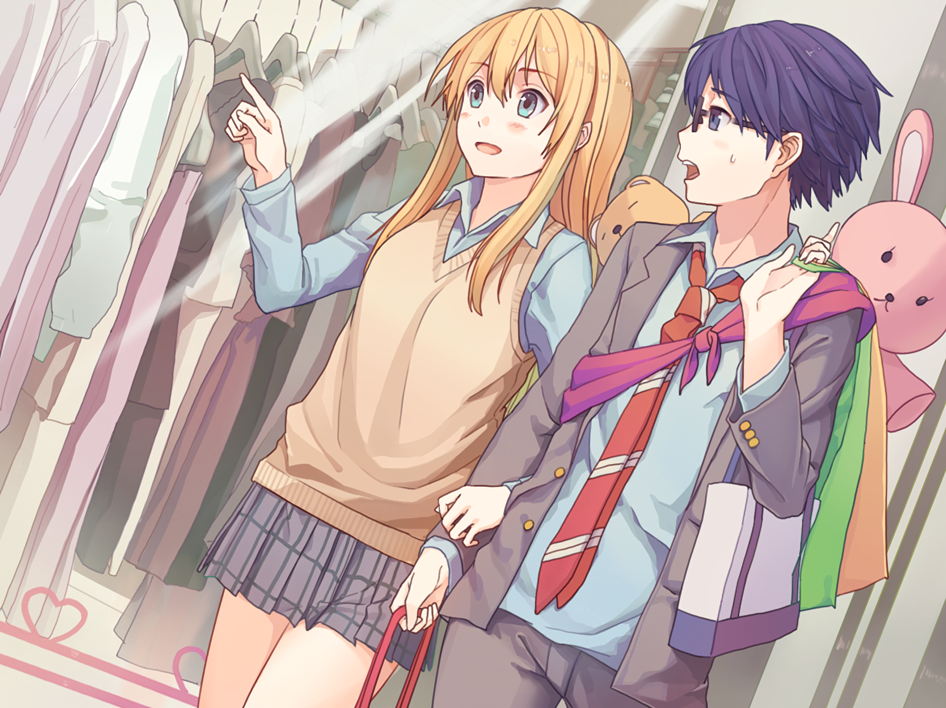 Anime Wallpaper: Kousei & Kaori from Your Lie in April