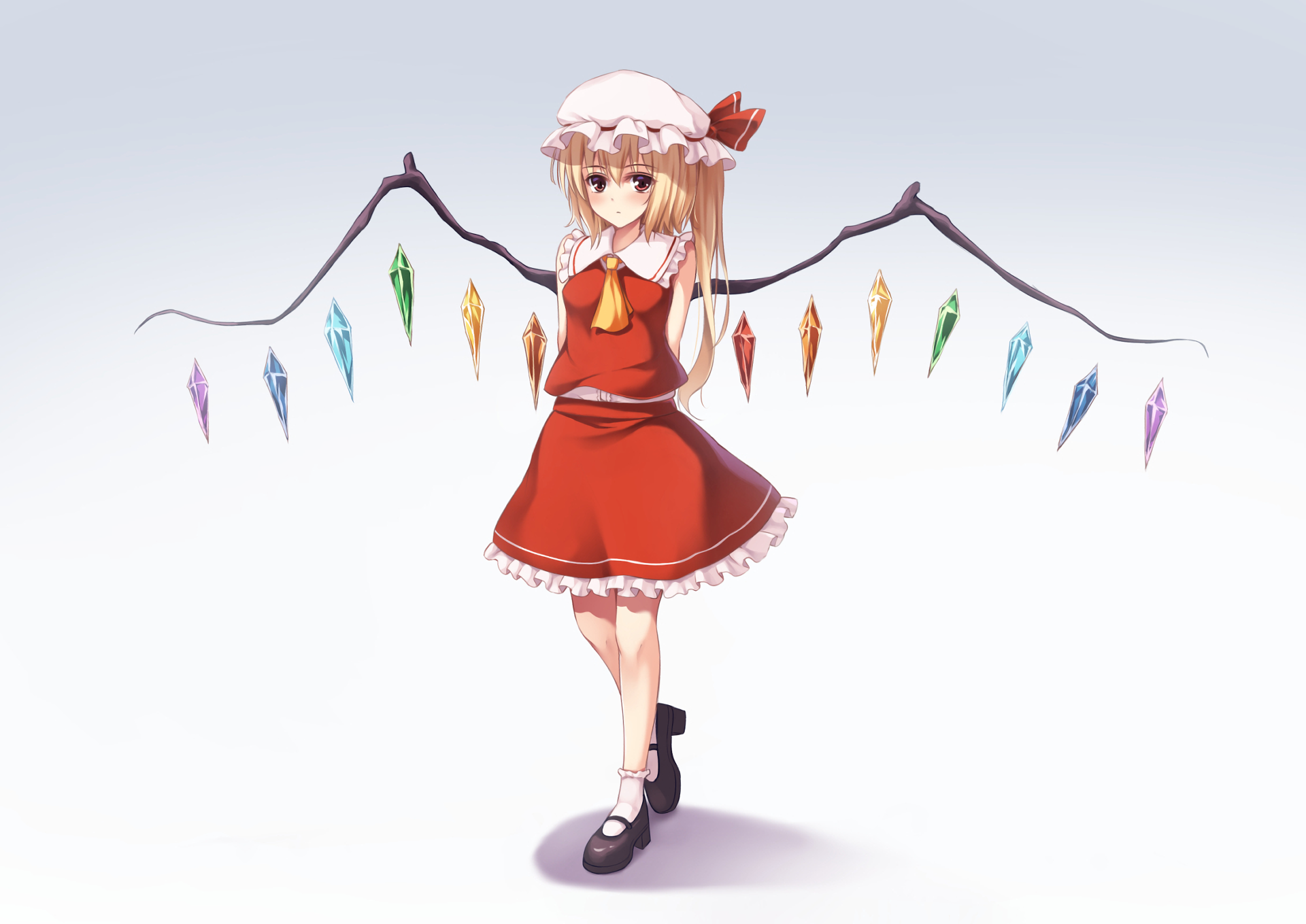 Download Flandre Scarlet Anime Touhou HD Wallpaper | 1920x1359 ...