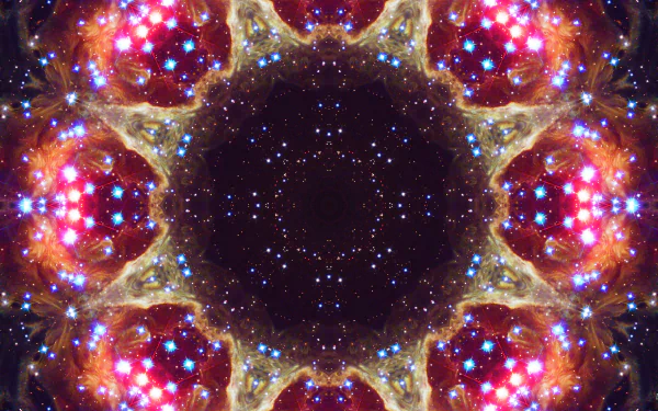 Space Mandala No25 - Wallpaper by Dr-Pen