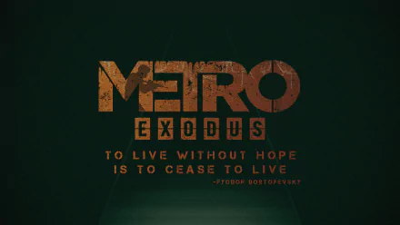 Metro Exodus - Desktop Wallpapers, Phone Wallpaper, PFP, Gifs, and More!