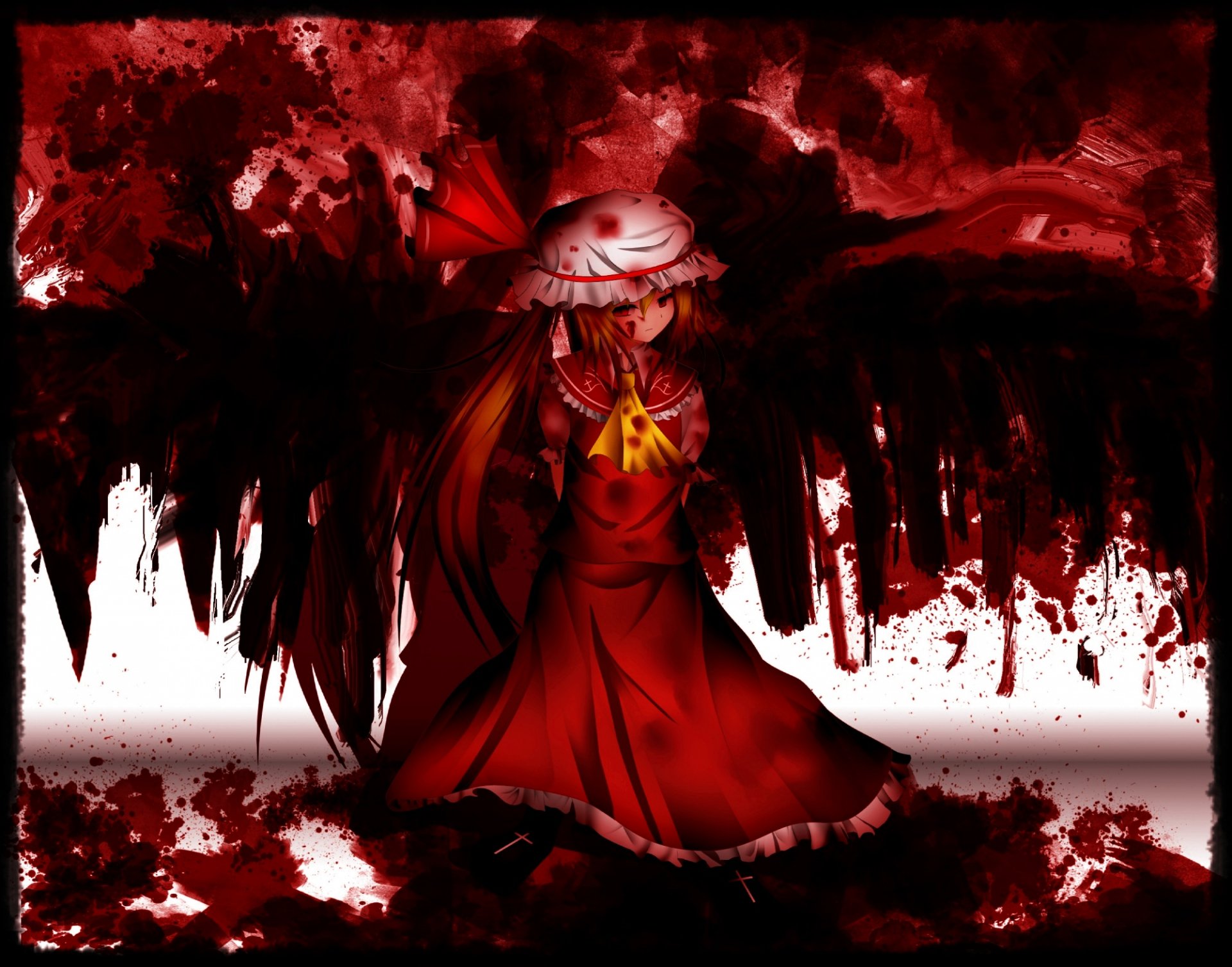 Download Flandre Scarlet Anime Touhou HD Wallpaper