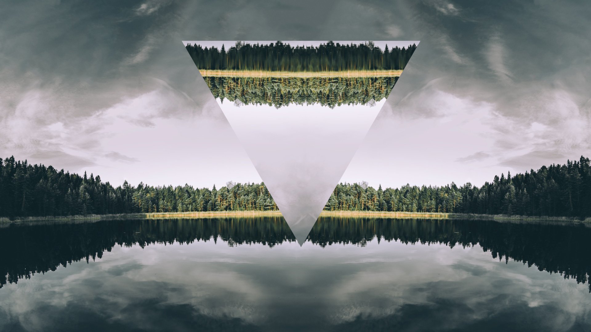 [160+] Polyscape Wallpapers