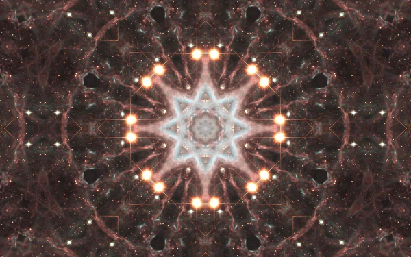 Space Mandala No25 - Wallpaper by Dr-Pen