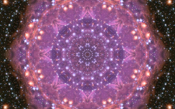 Space Mandala No25 - Wallpaper by Dr-Pen