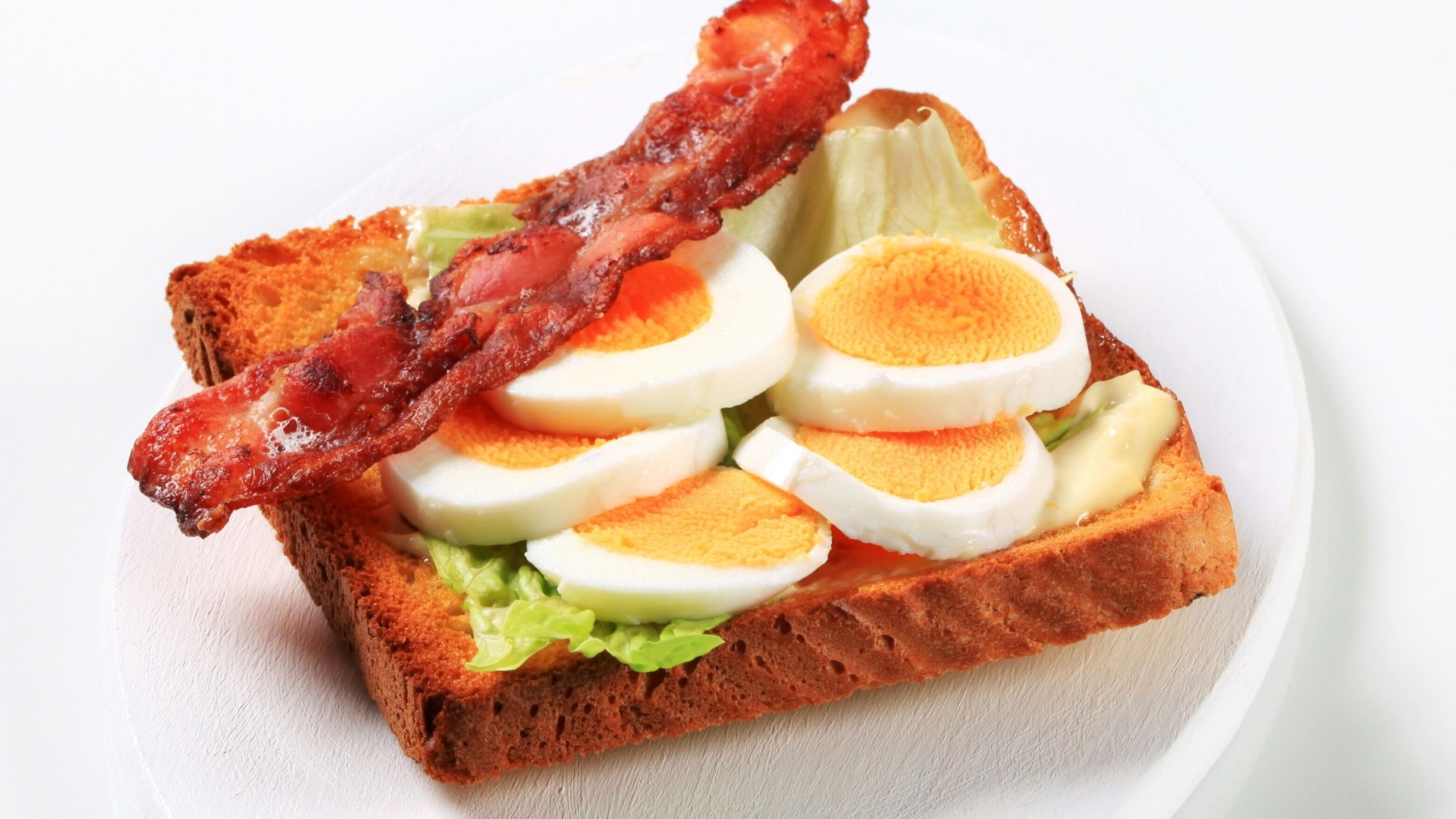 Download Toast Bacon Egg Food Breakfast 4k Ultra HD Wallpaper