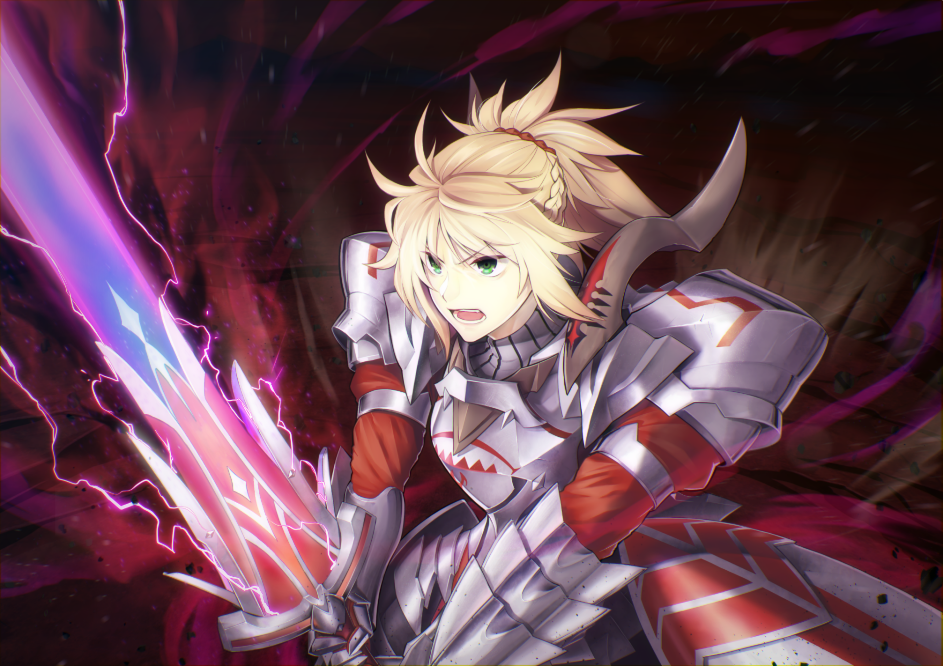 Mordred the Saber of Red - Fate/Apocrypha HD Wallpaper