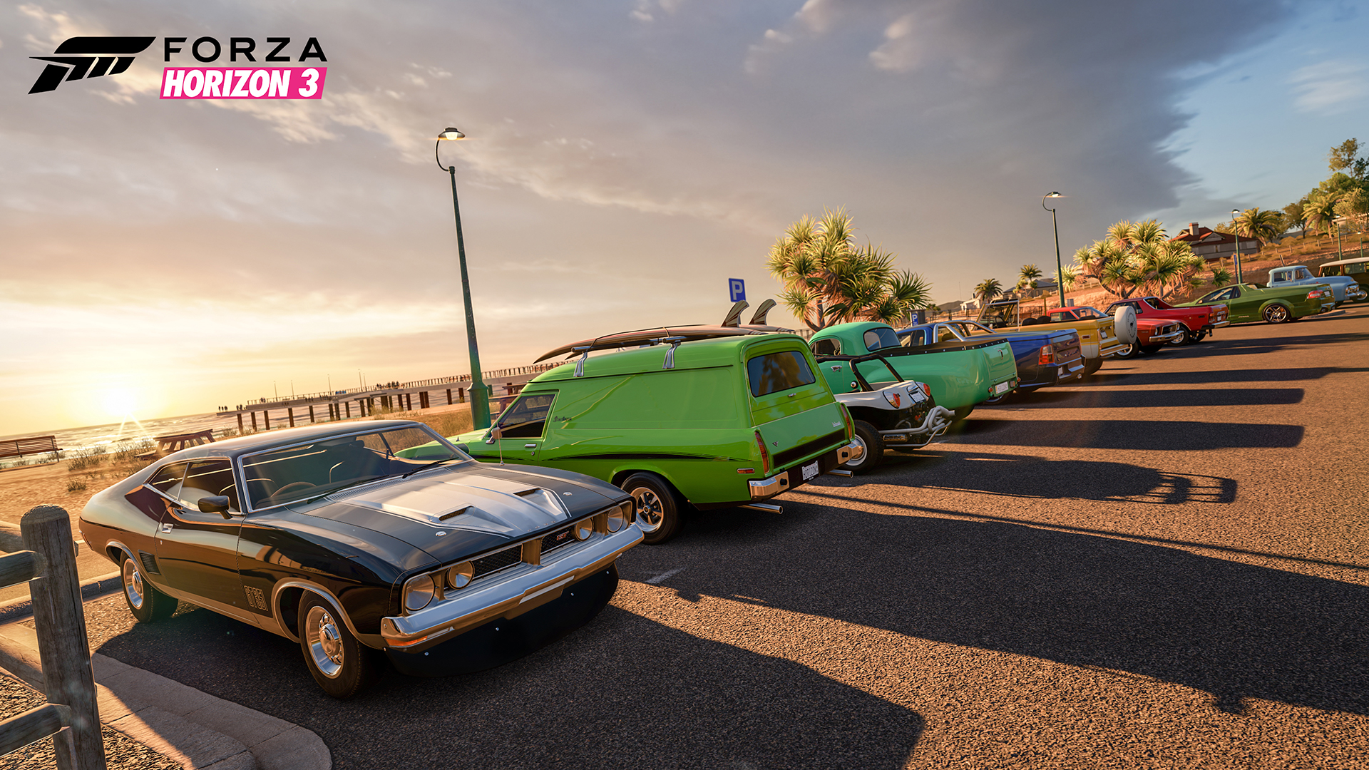 Download Beach Sun Video Game Forza Horizon 3 HD Wallpaper