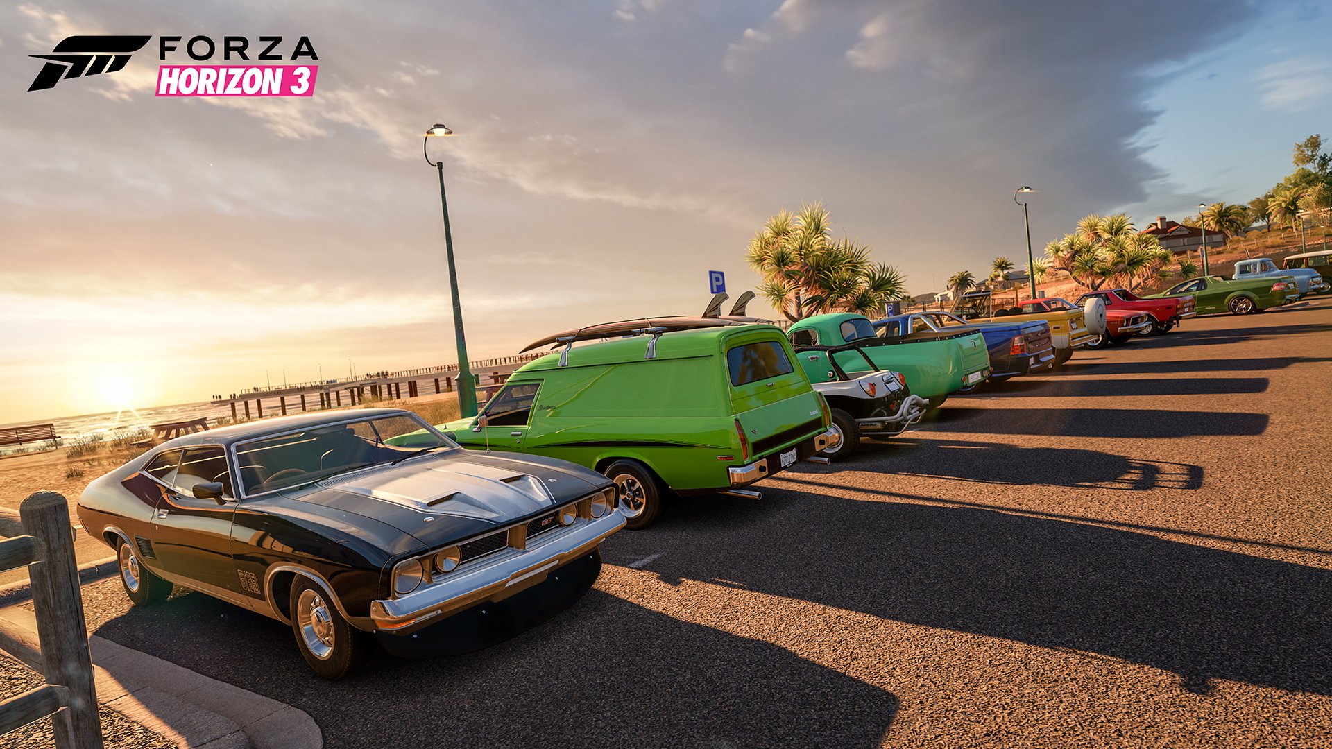 Download Beach Sun Video Game Forza Horizon 3 HD Wallpaper