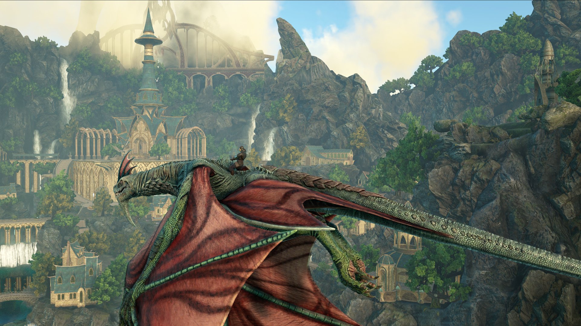 Download Dragon Video Game Dark And Light HD Wallpaper