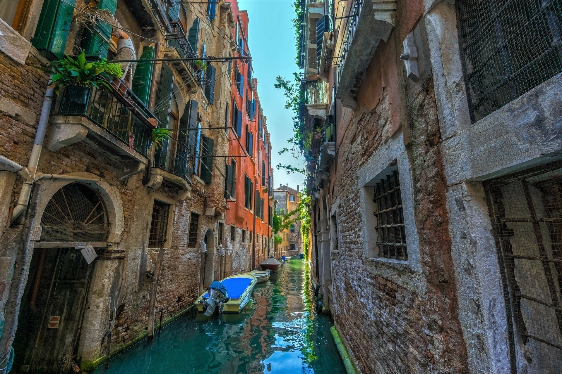 Download Architecture Building Boat Canal Italy Man Made Venice HD ...