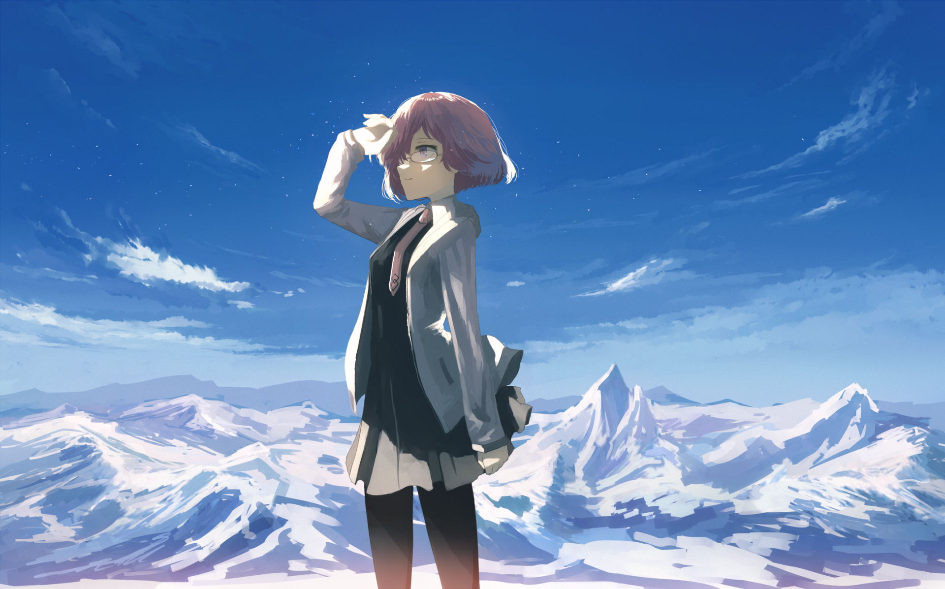 Fate/Grand Order HD Anime Wallpaper – Scenic Winter Vista