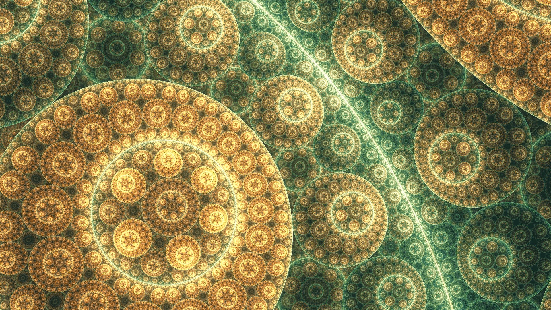 Download Bright Circle Pattern Abstract Fractal 4k Ultra HD Wallpaper ...