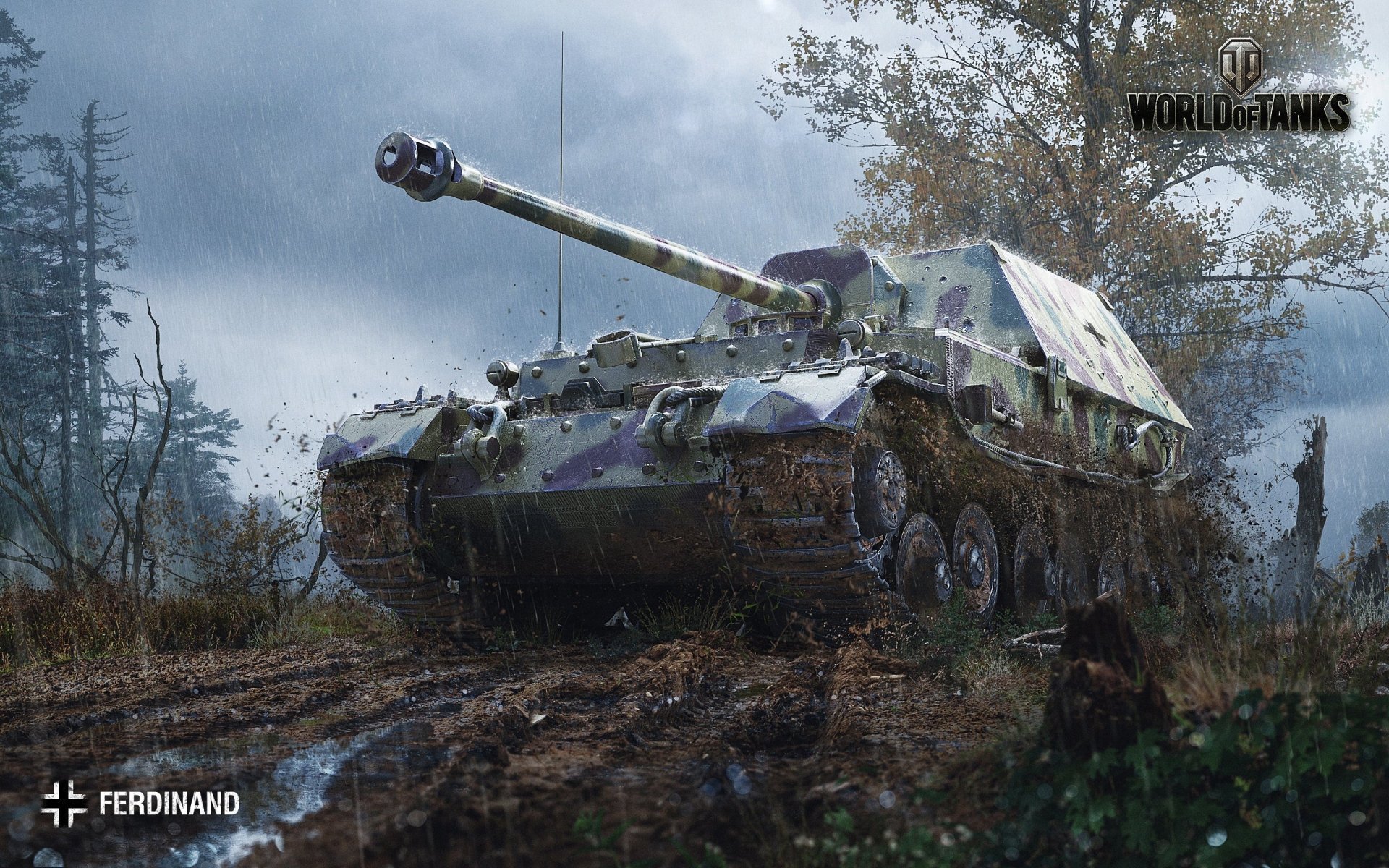 Ferdinand Tank HD Wallpaper – Epic World of Tanks Battle Scene ...