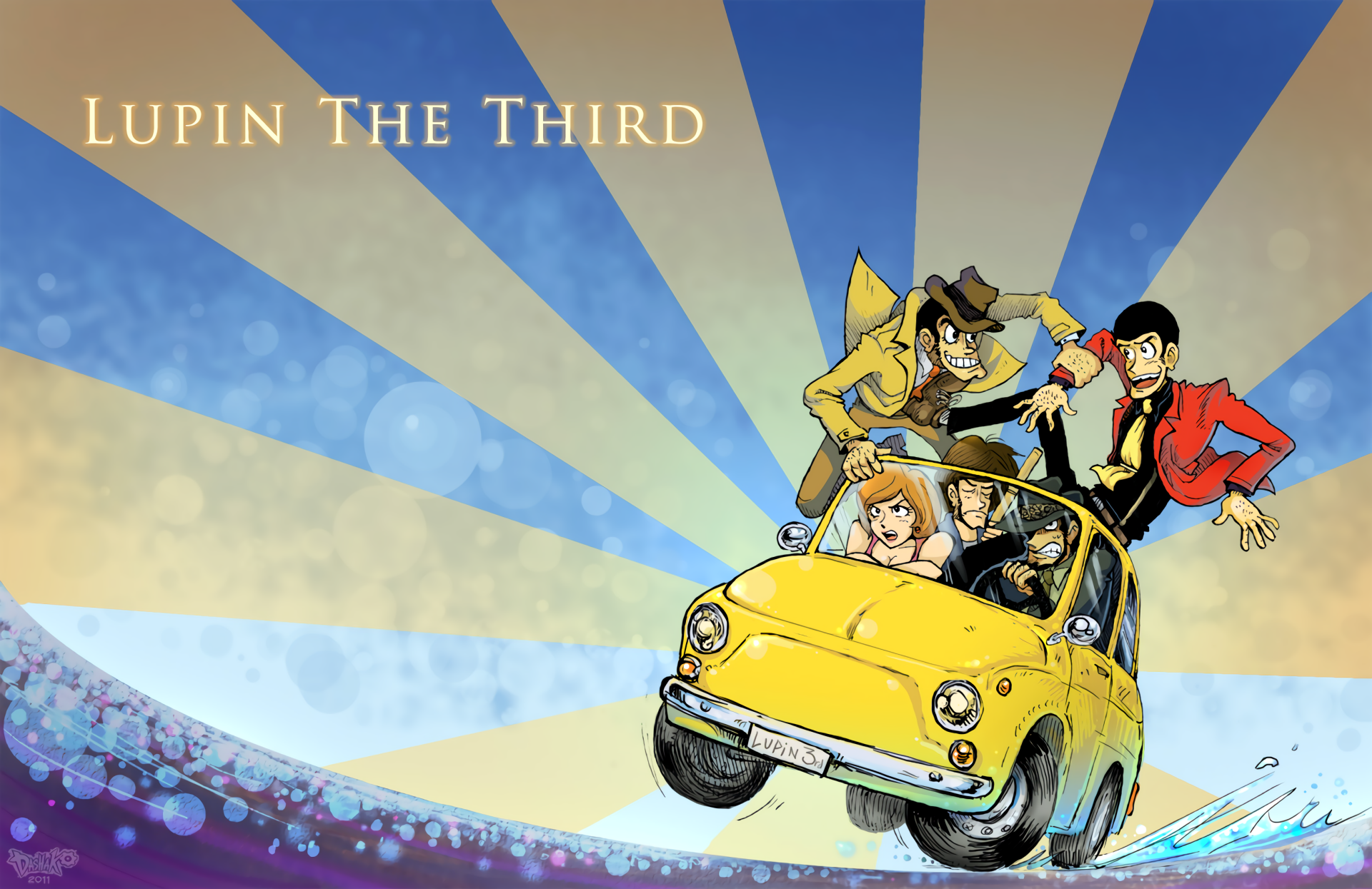 Download Anime Lupin The Third HD Wallpaper