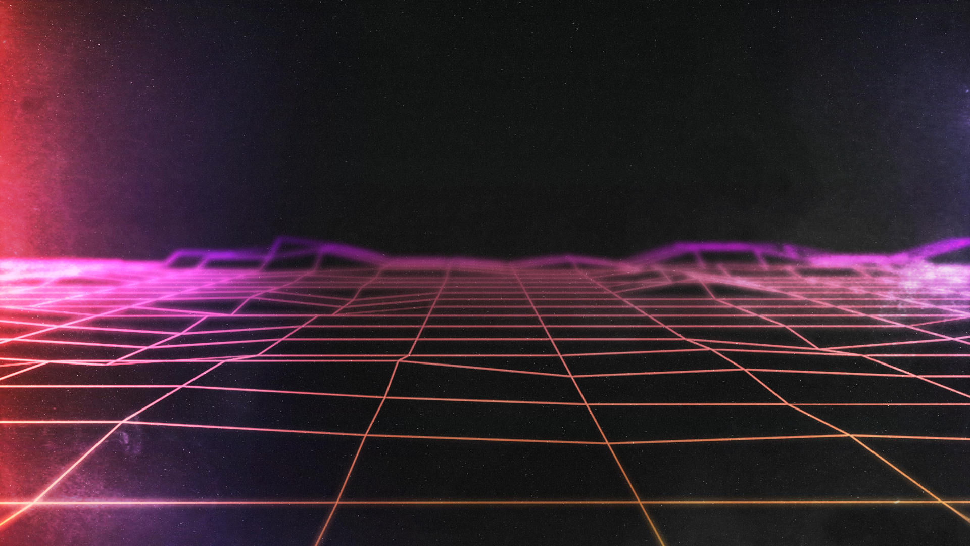Hd Artistic Retrowave Gridscape Wallpaper