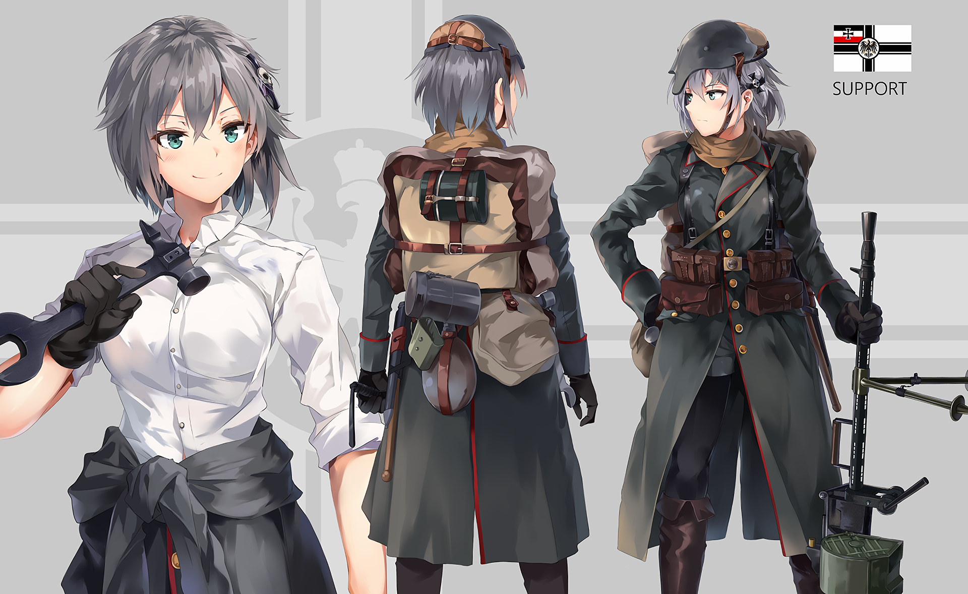 Original Anime Support HD Wallpaper by NEKO♨