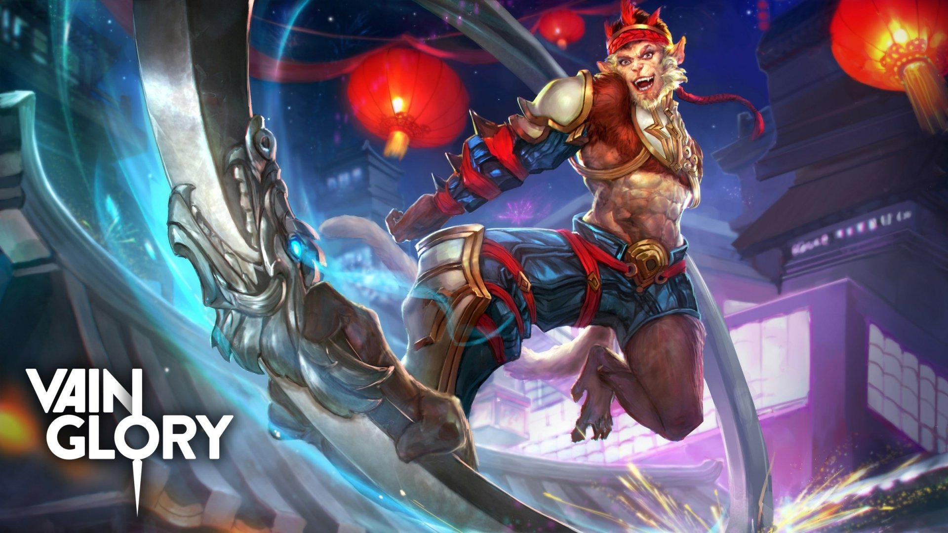 Vainglory Warrior HD Desktop Wallpaper