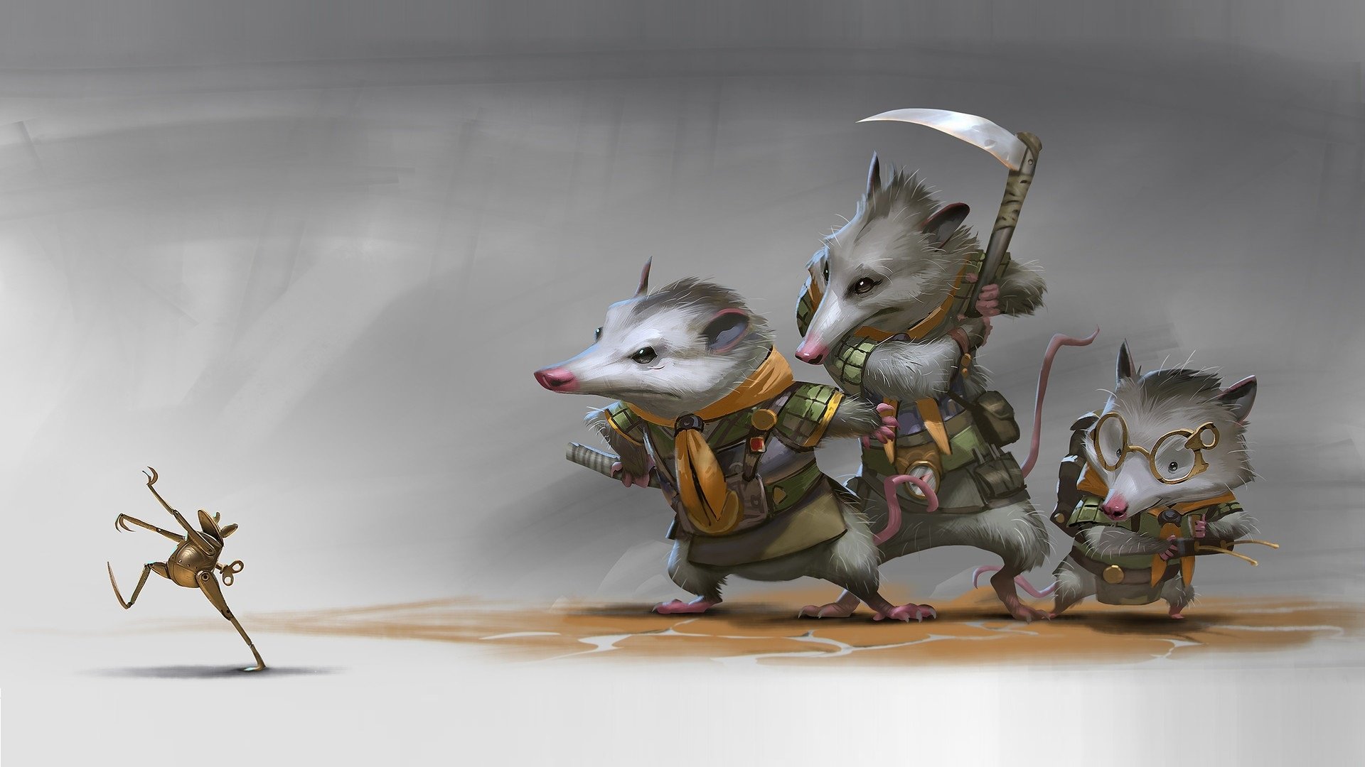 Fantasy Mouse Adventure HD Wallpaper