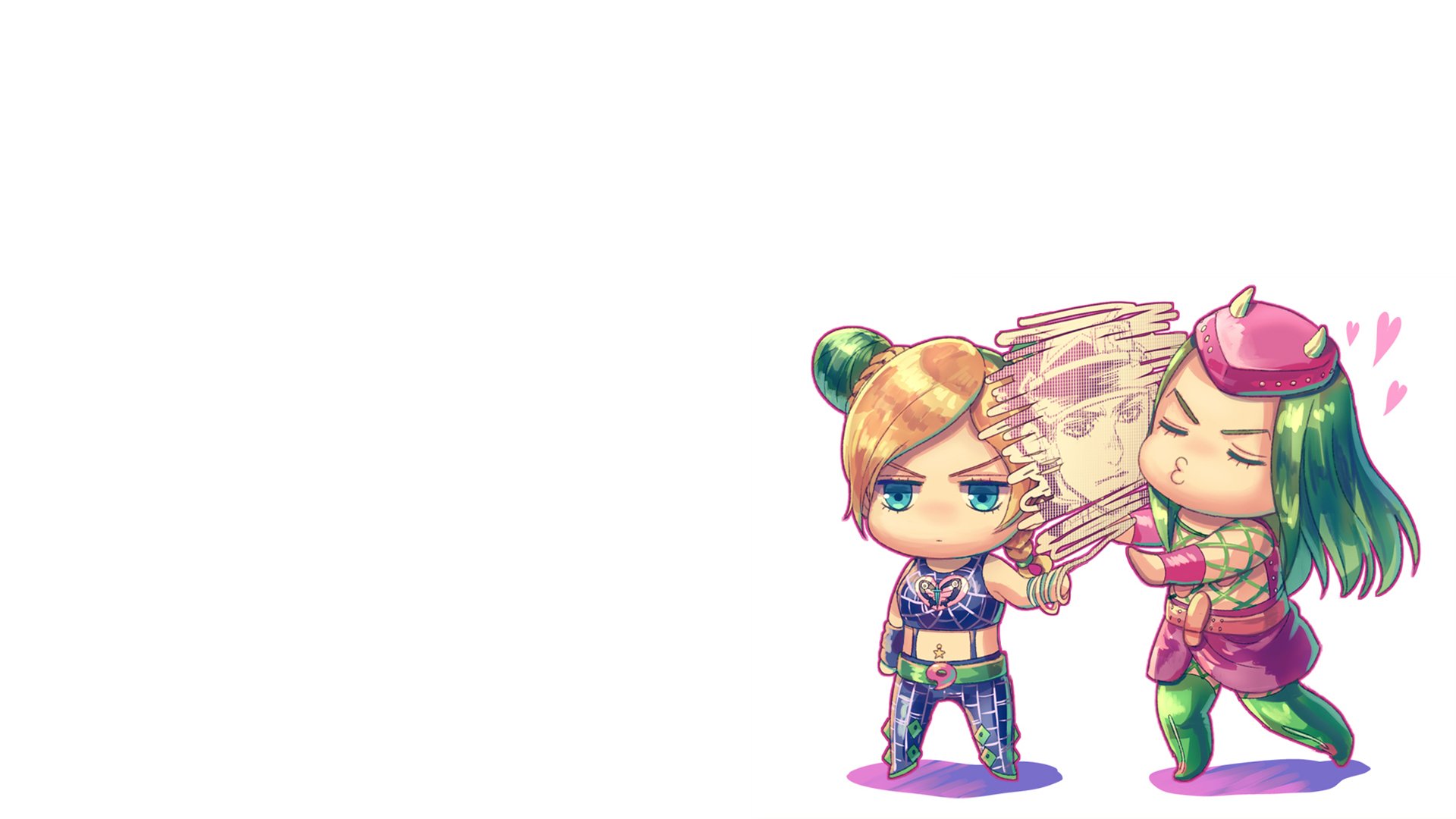 Jolyne Cujoh HD Anime Wallpaper – JoJo's Bizarre Adventure Charm