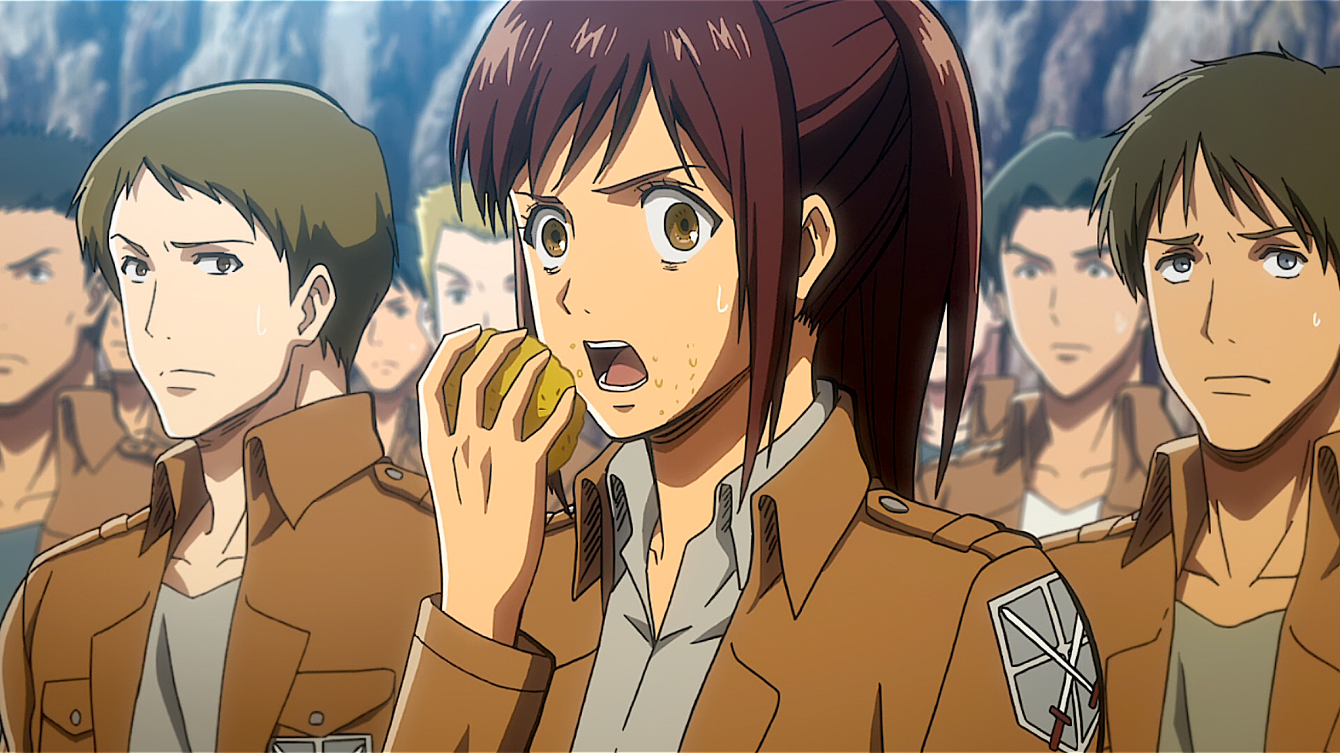 Attack on Titan Sasha Blouse HD Wallpaper