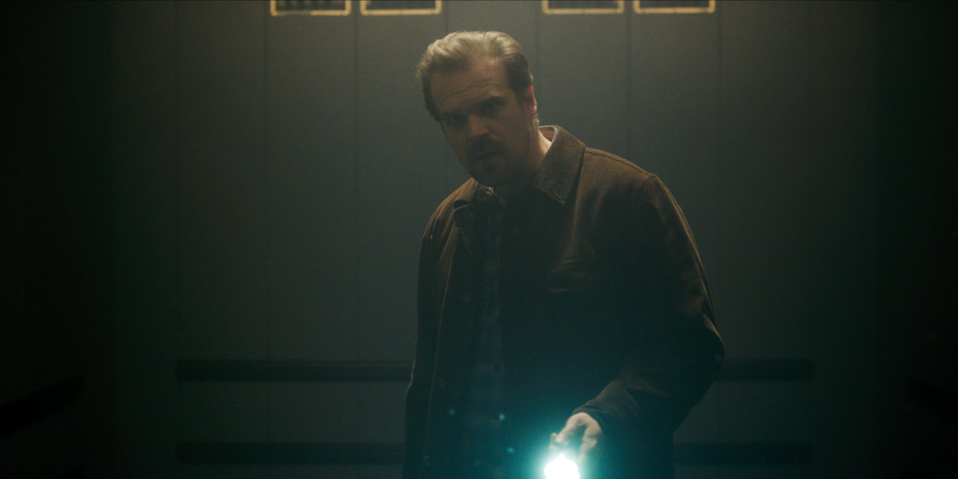 Download Jim Hopper David Harbour TV Show Stranger Things HD Wallpaper