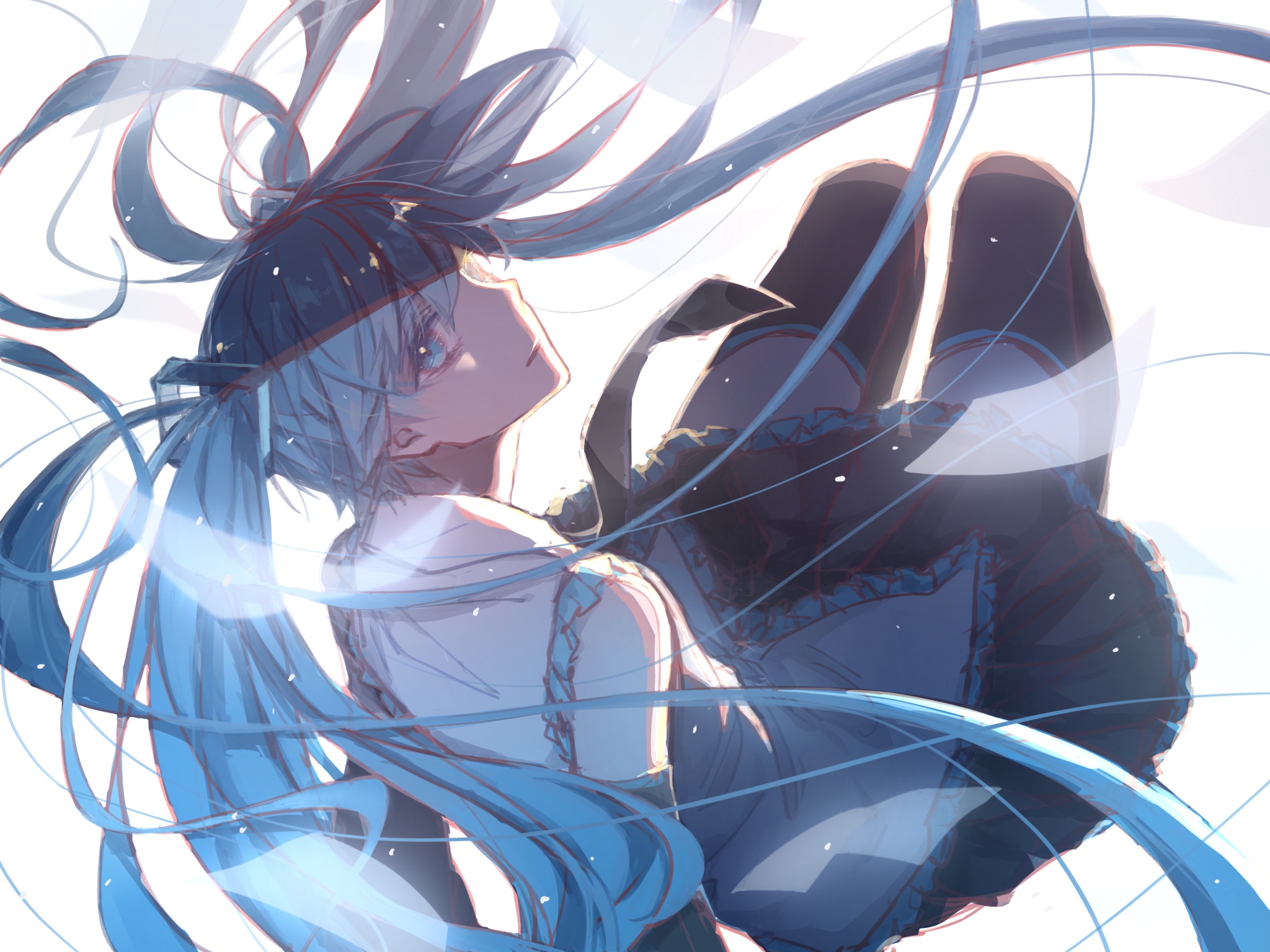 Download Hatsune Miku Anime Vocaloid HD Wallpaper by akahon