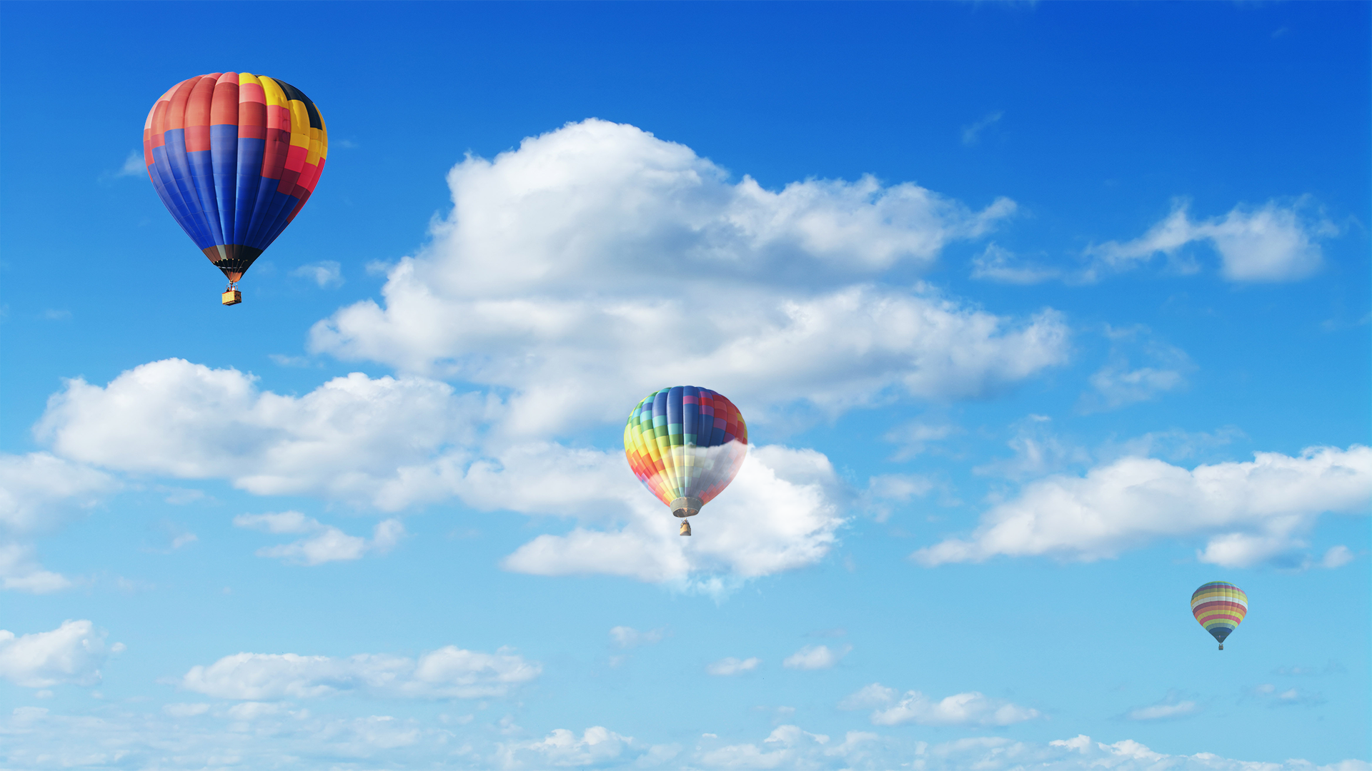 Download Cloud Vehicle Hot Air Balloon HD Wallpaper