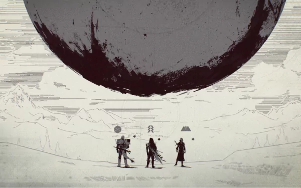 Destiny 2 Epic Battle - 8K Ultra HD Wallpaper