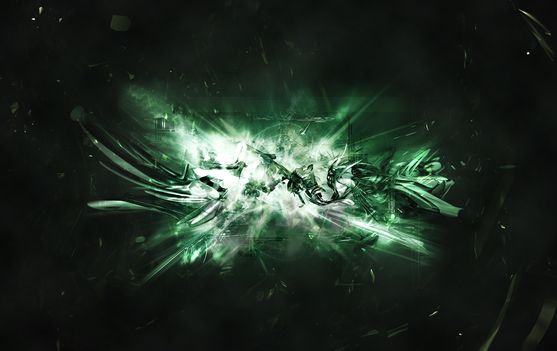 Download Abstract Green Abstract Green Wallpaper