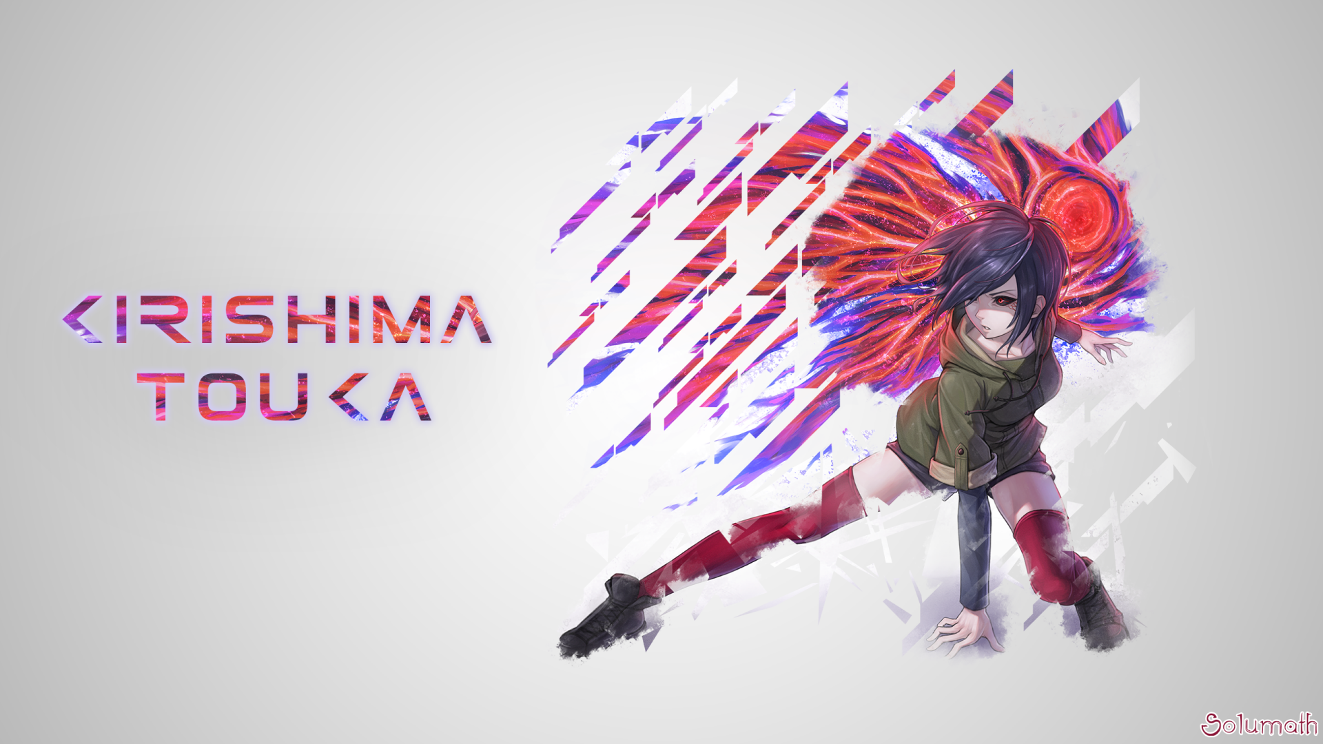 Kirishima Touka by solumath | 2560x1440 | Wallpaper Abyss