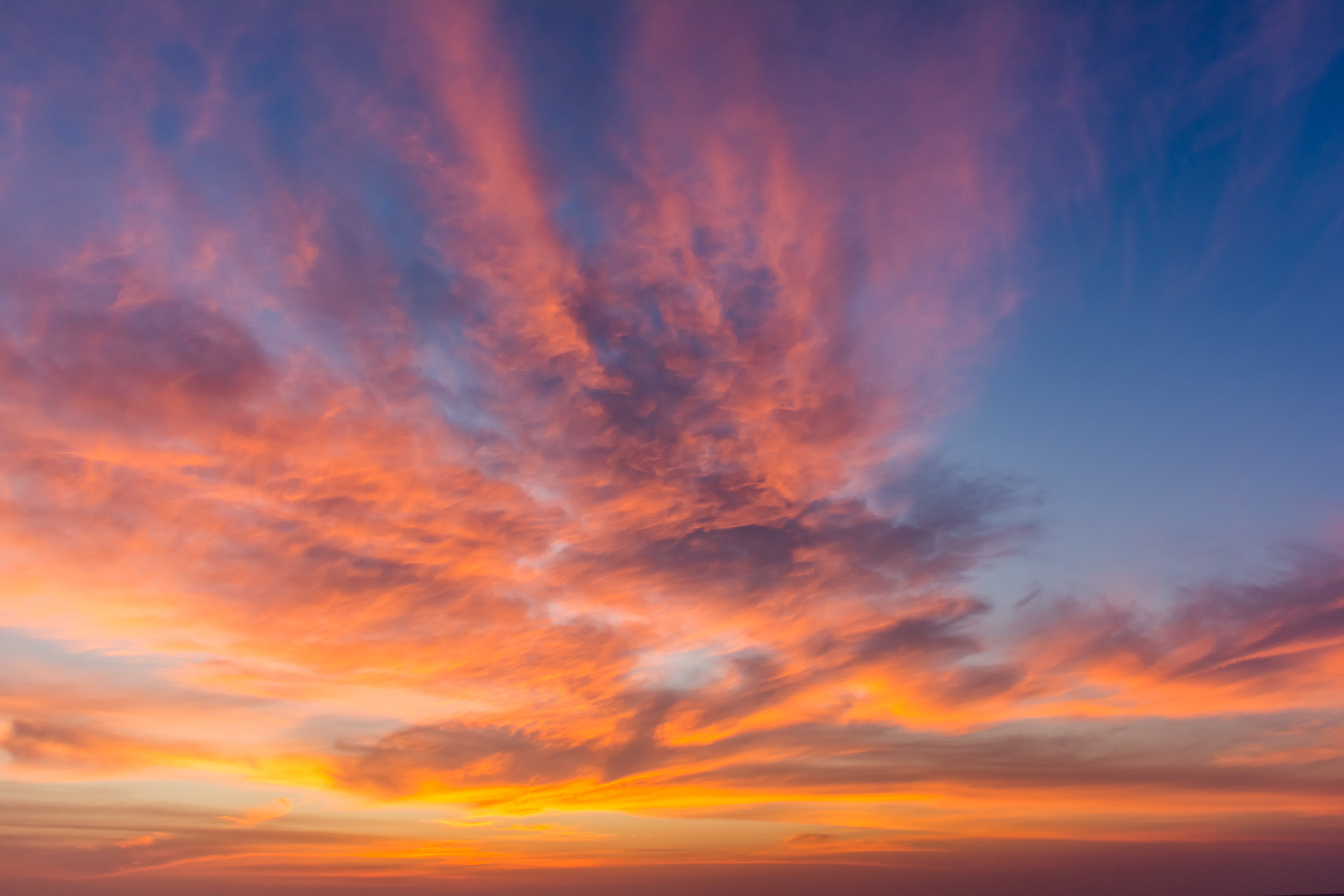 Download Sky Cloud Nature Sunset 4k Ultra HD Wallpaper
