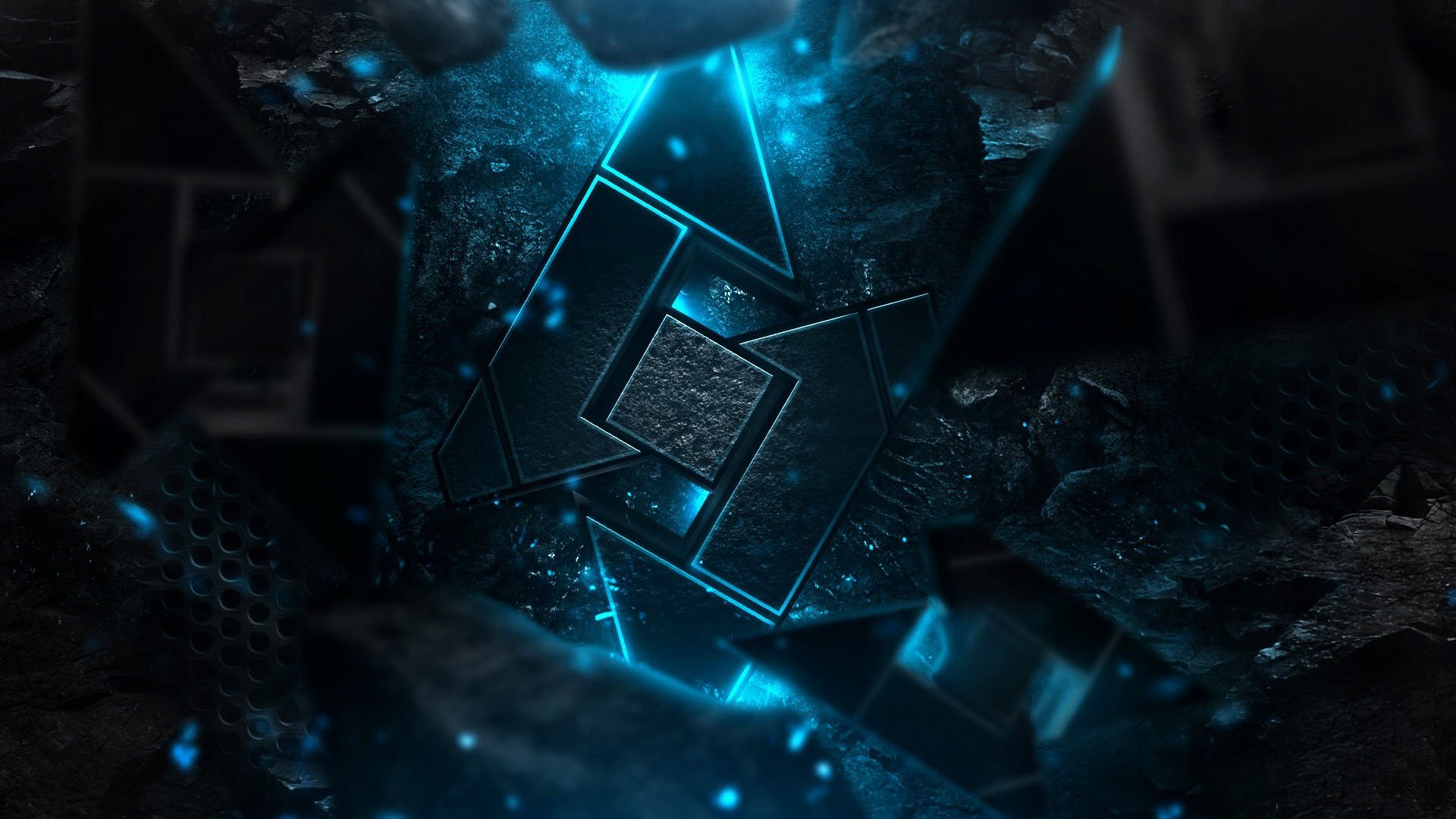 Abstract Blue HD Wallpaper by AltEdits-ig