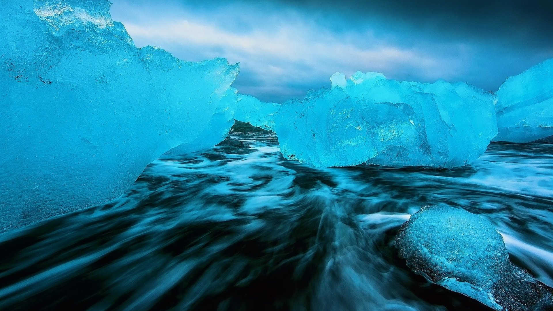 Download Winter Nature Ice HD Wallpaper